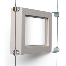 Panel hanging systems on cables | Hanging brackets