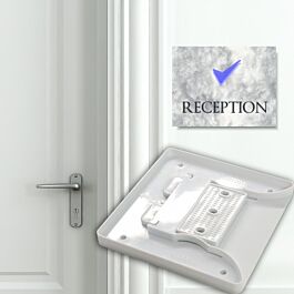 Hidden fixings for pictures and graphic panels