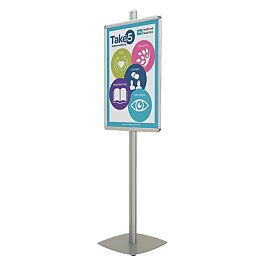 Tall A1 poster display stand
