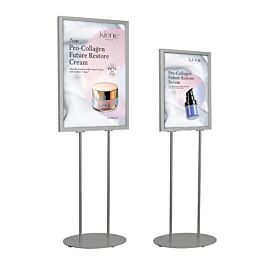 Poster and poster-board stand | Silver A2 and A1