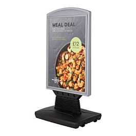 Pavement wind resistant sign A1 posters