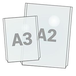 Acrylic display pockets for cable systems
