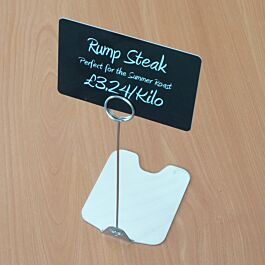 Stainless Steel Ticket stands for food display