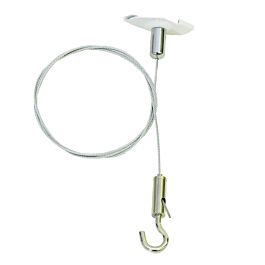 Grid ceiling hangers for POS