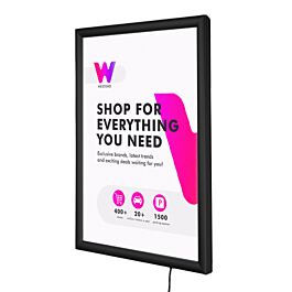 LED Poster Light Box A1-size Black