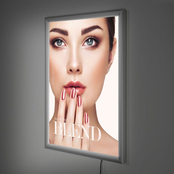 Backlit Poster Frames NexaFrame LED Poster Frame Light Box For Movie