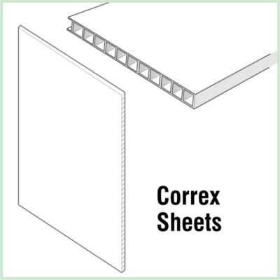 correx templating sheets