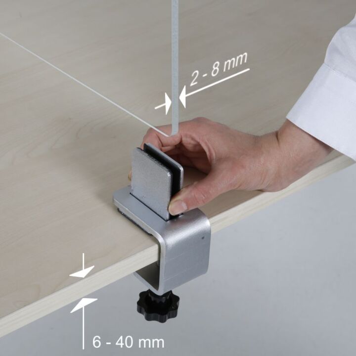 desk divider clamp bracket