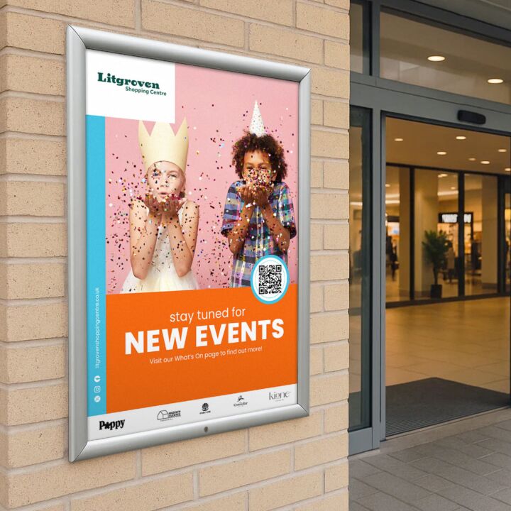 lockable poster frames uk